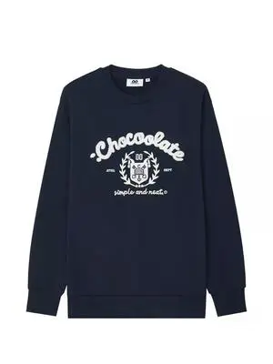 CHOCOOLATE Logo-print Sweatshirt - Blue