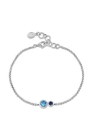 DOWER & HALL Tutti Frutti Duo Chain Bracelet - Silver