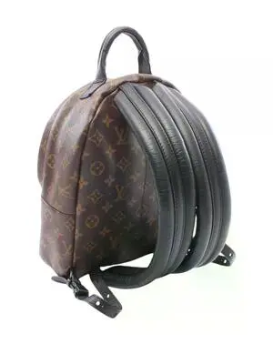 LOUIS VUITTON 2018 Monogram Reverse Palm Springs Pm Backpack
