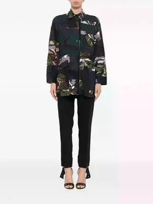 Kenzo Camouflage-print Coat
