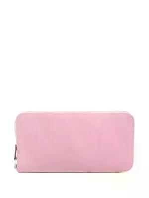Hermès 2019 Azap Long Leather Wallet - Pink