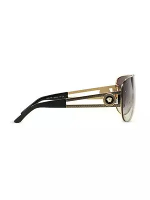 Versace Medusa Aviator Sunglasses