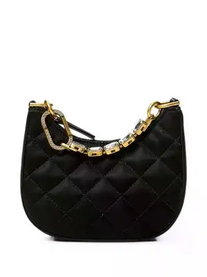 TWINSET Mini Quilted Crystal-embellished Shoulder Bag