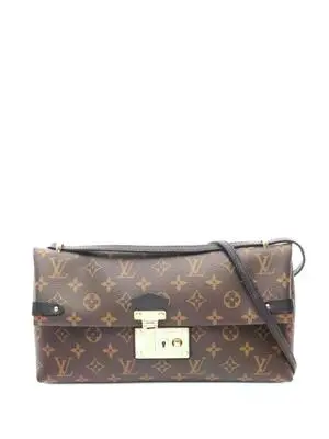 LOUIS VUITTON Monogram Sac Triangle Shoulder Bag - Brown