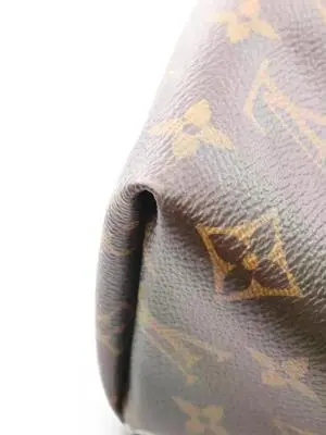 LOUIS VUITTON Monogram Sac Triangle Shoulder Bag - Brown