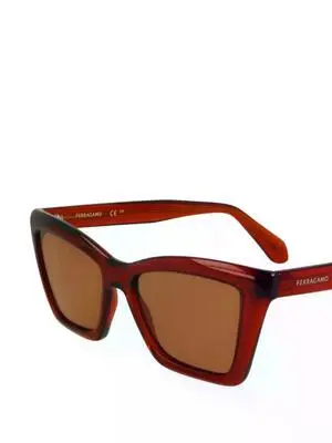 FERRAGAMO Cat-eye Frame Sunglasses