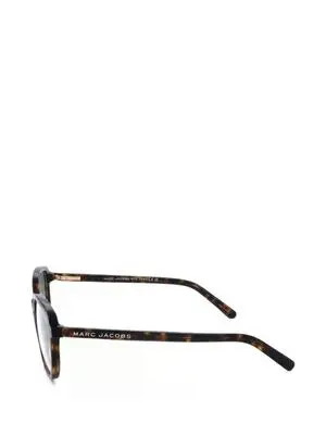 Marc Jacobs Tortoiseshell-effect Rectangle-frame Glasses
