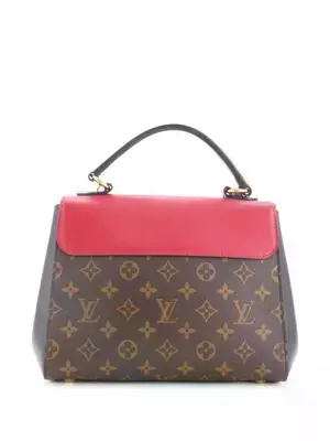 LOUIS VUITTON Monogram Canvas Bb Satchel - Red