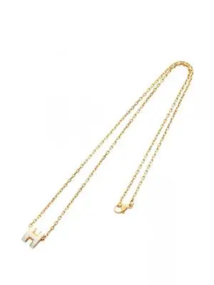 Hermès 2010s Mini Pop H Necklace