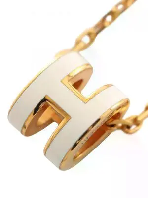 Hermès 2010s Mini Pop H Necklace