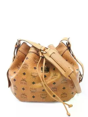 Mcm Printed Bucket Bags