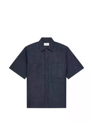 Givenchy Shirt In Herringbone Denim