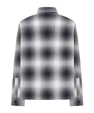 Amiri Plaid Printed Buttoned Shirt - Black