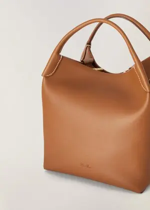 Loro Piana Large Bucket Shoulder Bag - Warm Tan