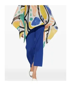 Issey Miyake Pleated Straight-leg Trousers