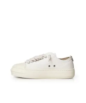 REPRESENT Textured Canvas Low-top Sneakers