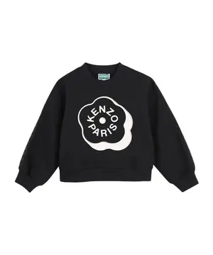 Kenzo Floral Outline Logo Sweatshirt