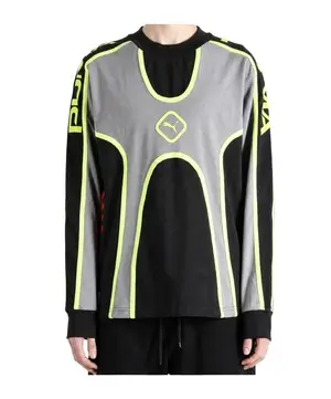 PUMA Aap Rocky T7 Panel Jersey Cast Iron