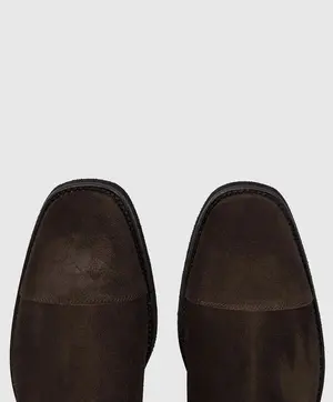 TOM FORD Elastic-panel Suede Boots