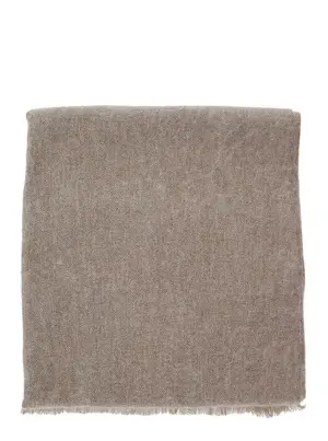 Brunello Cucinelli Rectangular Frayed Scarf
