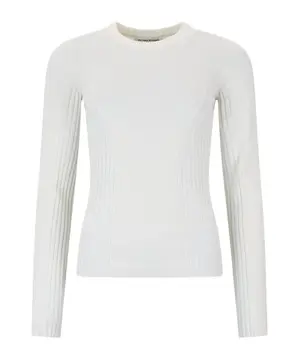Victoria Beckham Long-sleeve Knit Pullover