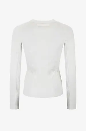 Victoria Beckham Long-sleeve Knit Pullover