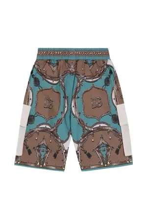 Dolce & Gabbana Cargo Patterned Shorts