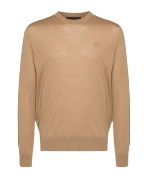 Dsquared2 Crew-neck Virgin Wool Jumper - Nude