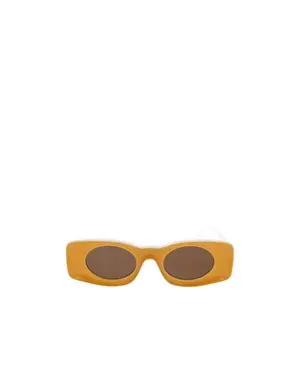 Loewe Rectangular Frame Sunglasses - Brown