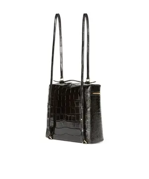 Loro Piana Extra Pocket Backpack With Gold Zippers