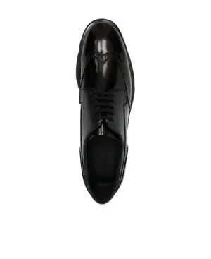 Alexander McQueen Round Toe Lace-up Business Shoes