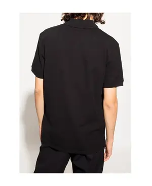 Alexander McQueen Graffiti Logo Printed Polo Shirt