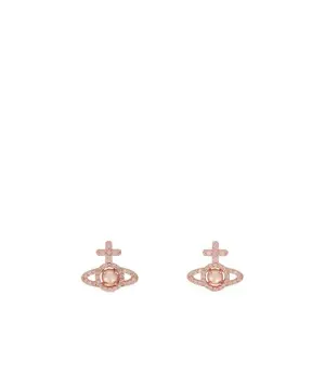 VIVIENNE WESTWOOD Olympia Embellished Orb Earrings By - Yellow