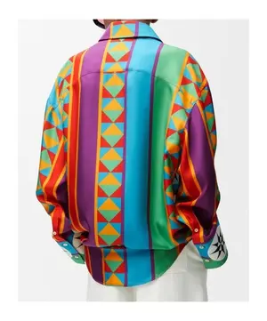 Loewe Printed Silk Shirt - Multi-color