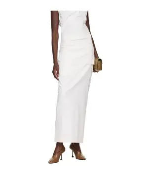 Issey Miyake Stretch Jersey Maxi Skirt