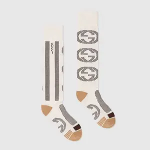 Gucci Interlocking Logo Intarsia Socks