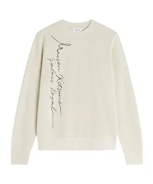Maison Kitsuné Poetic Script Sweatshirt