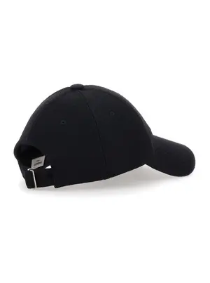 Saint Laurent Felt Baseball Cap