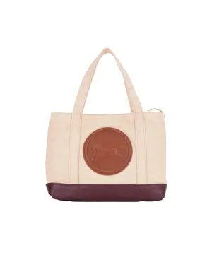 Chloé Logo-patch Canvas Tote Bag