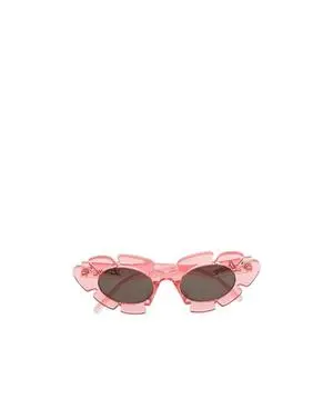 Loewe Flower Frame Sunglasses - Brown