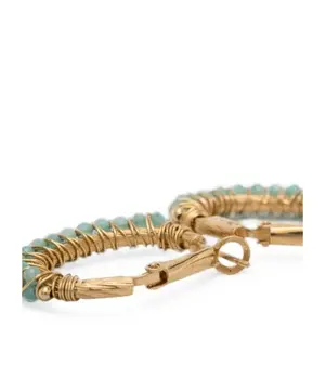 Gas Bijoux Creole Lyre Earrings
