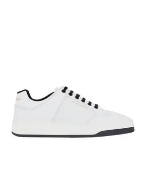 Saint Laurent Sl/61 Low-top Sneakers In Grained Leather