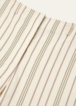 Loro Piana Regan Striped Trousers