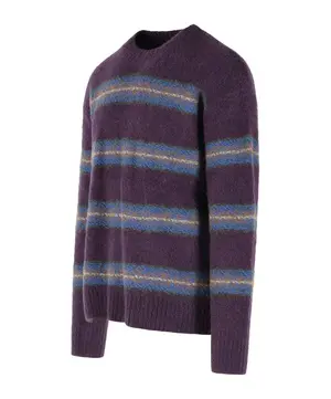 Dries Van Noten Striped Crewneck Jumper