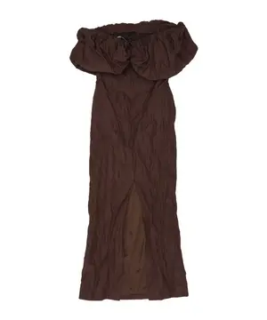 Magda Butrym Ruffled Strapless Dress