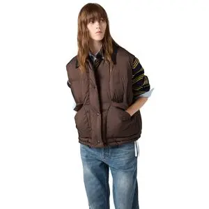 Miu Miu Technical Pongé Down Vest