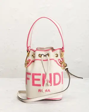 FWRD RENEW Fendi Mini Mon Tresor Bucket Bag