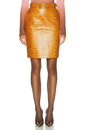 ROWEN ROSE Midi Skirt