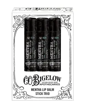 C.O. BIGELOW Mentha Lip Balm Stick Trio