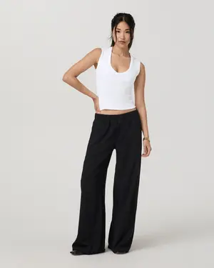 Vuori Sander Elastic Waist Trouser Shorts - Black